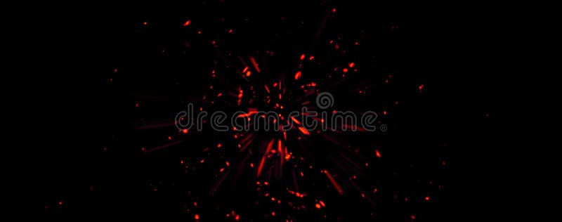 Fire Embers Particles Texture Overlays . Burn Effect on Isolated Black ...