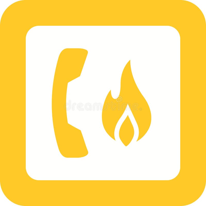 Fire Emergency stock vector. Illustration of loud, firefighter - 84788954