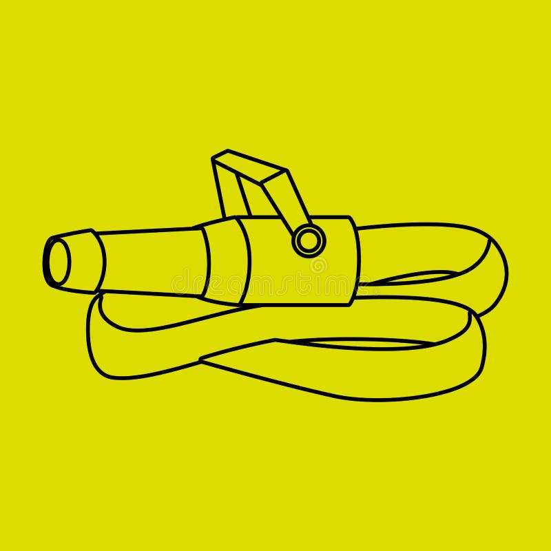 Fire Emergency Concept Design Stock Illustration - Illustration of ...