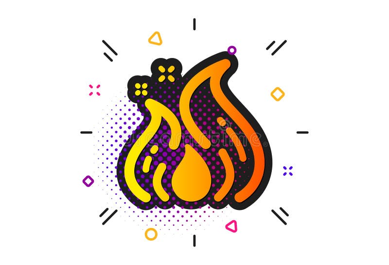 Fire Energy Icon. Flame Sign. Ecology Power. Vector Stock Vector ...
