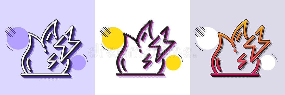 Flame Power Sign Stock Illustrations – 42,976 Flame Power Sign Stock ...