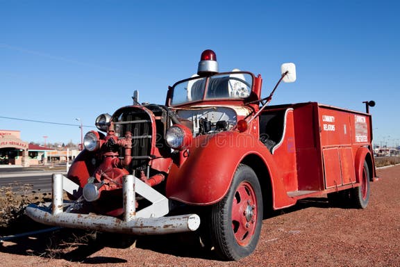 Fire-engine stock photo. Image of rusty, rust, american - 13243124