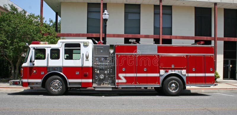 Fire engine stock image. Image of grill, fireman, fire - 23010383