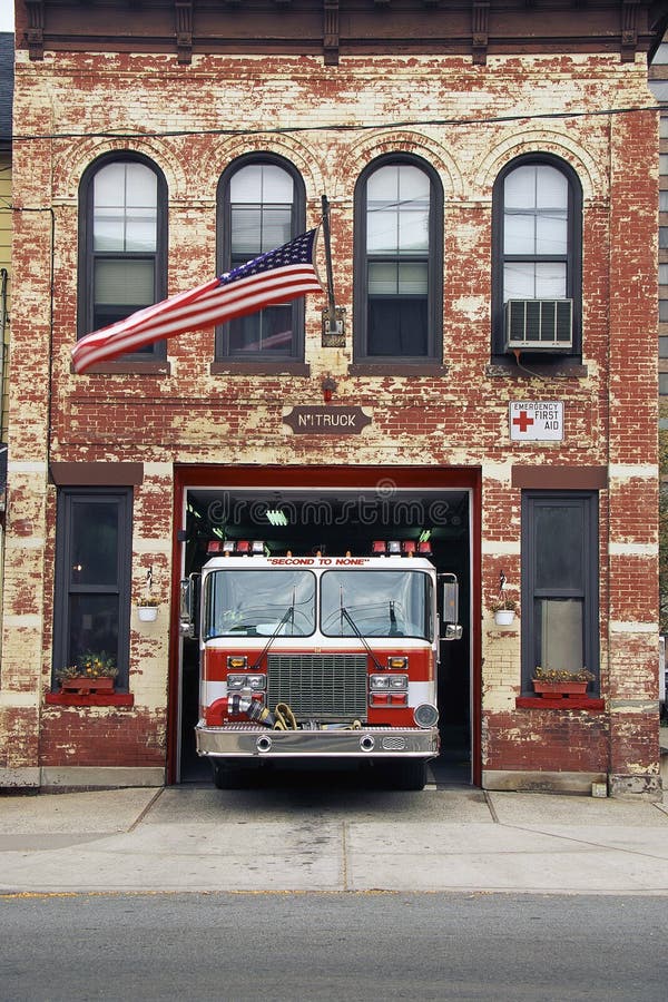 Firetruck in Firehouse Engine 74, New York City Editorial Photo - Image ...