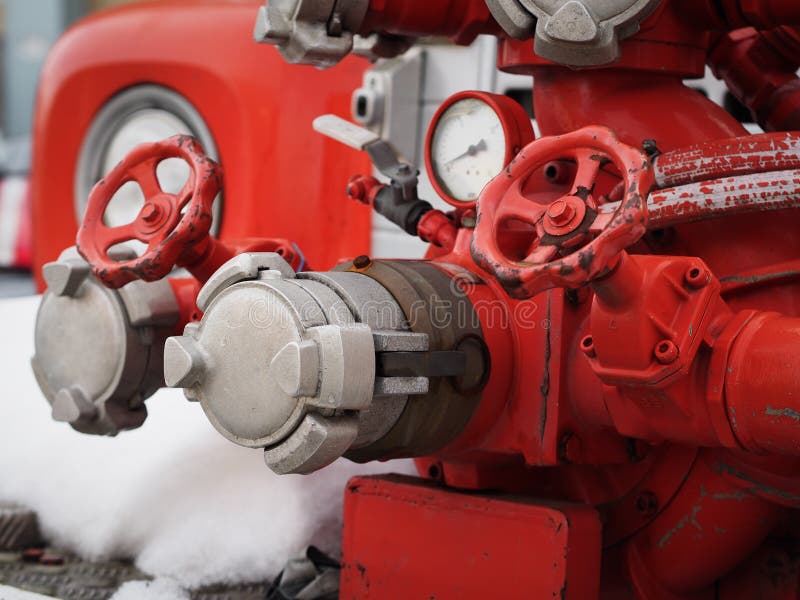 Fire Engine stock image. Image of transportation, pipes - 37700421