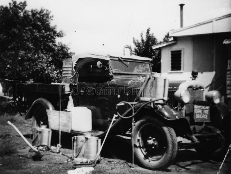 Fire Engine From The Burpengary Rural Fire Brigade, Queensland Picture ...