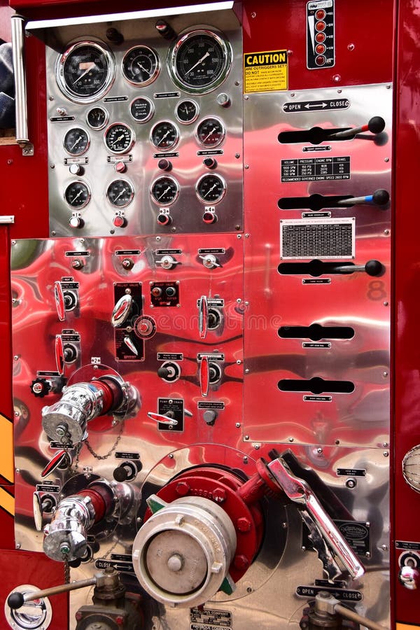 176 Firetruck Pump Panel Stock Photos - Free & Royalty-Free Stock ...