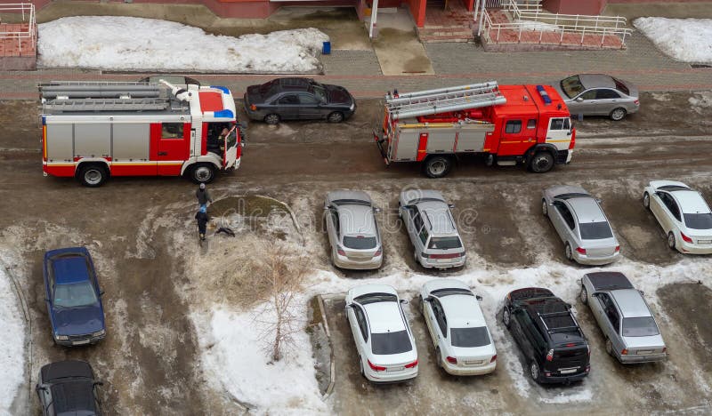 Big city fire stock photo. Image of ambulance, burning - 190711110