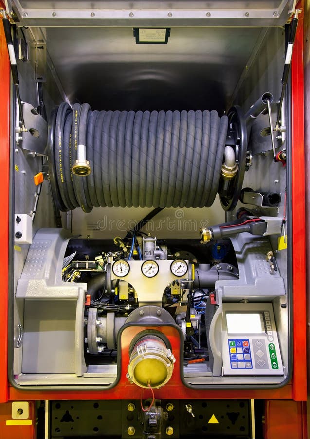 Booster Line stock photo. Image of pumper, equipment - 56462614