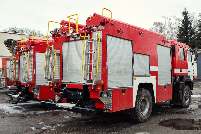 British Fire Engine Truck stock photo. Image of stationary - 39857078