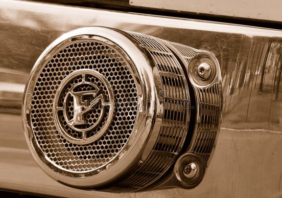 Fire Engine Horn stock photo. Image of tint, electronic - 7413750