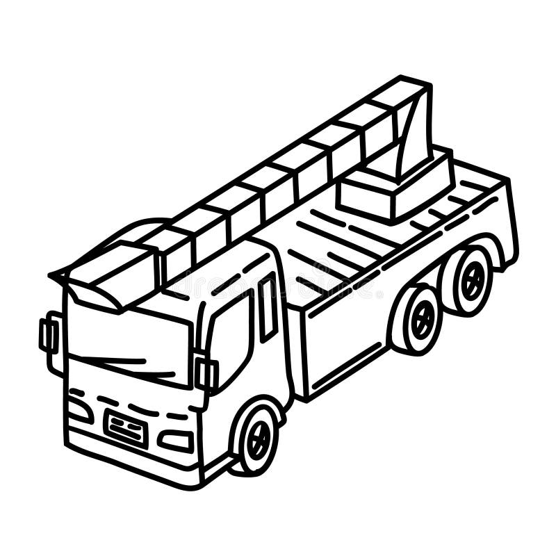 Fire Engine Outline Stock Illustrations – 3,076 Fire Engine Outline ...