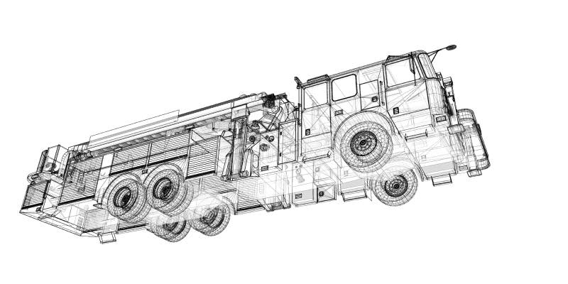 Fire Engine stock illustration. Illustration of isolated - 47059224