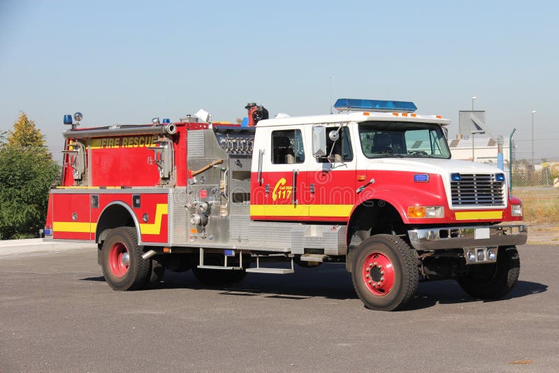 Fire engine stock image. Image of firefighters, speed - 55858991