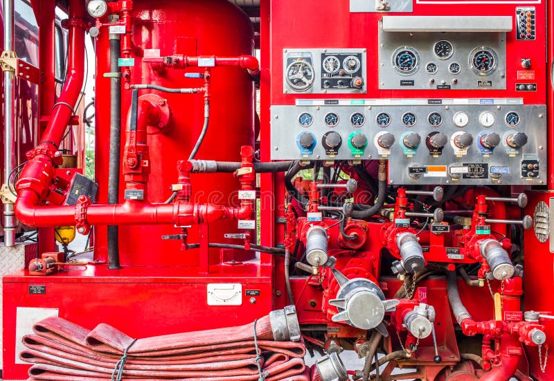 Fire engine stock photo. Image of closed, emergency, assistance - 53756834