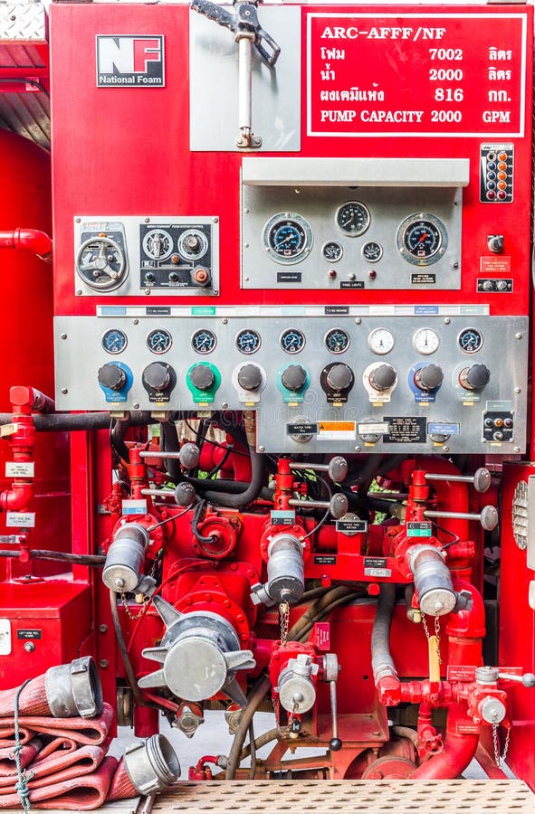 Fire engine stock image. Image of important, detector - 53757221