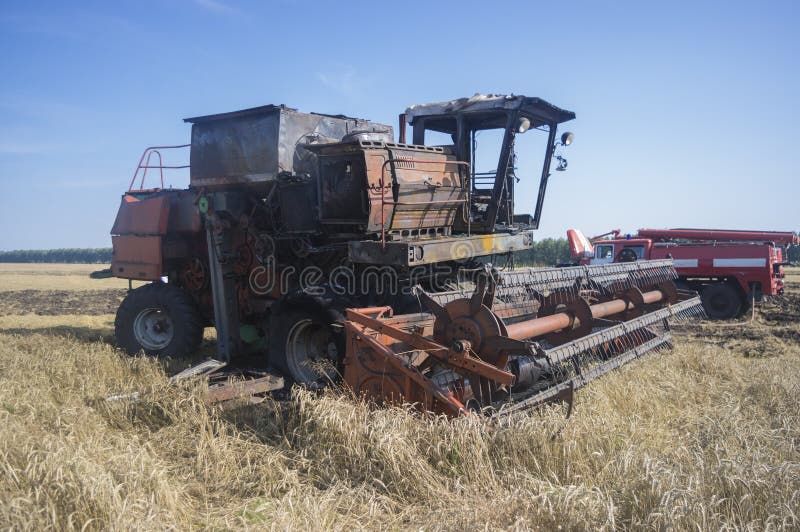 118 Combine Burning Stock Photos - Free & Royalty-Free Stock Photos ...