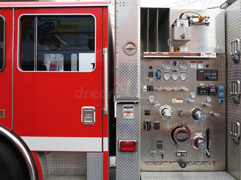 Fire Engine editorial stock photo. Image of head, danger - 31038438