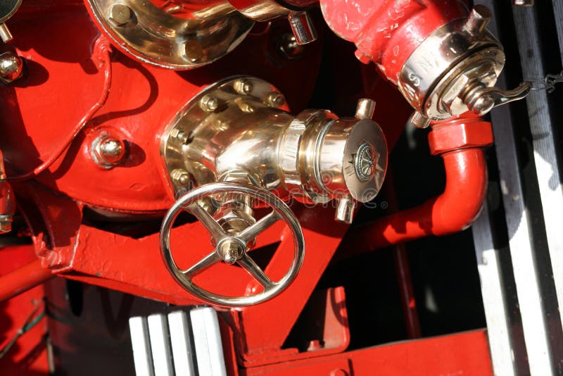 Fire Pump Sprinkler and Standpipe Systems Stock Image - Image of alarm ...