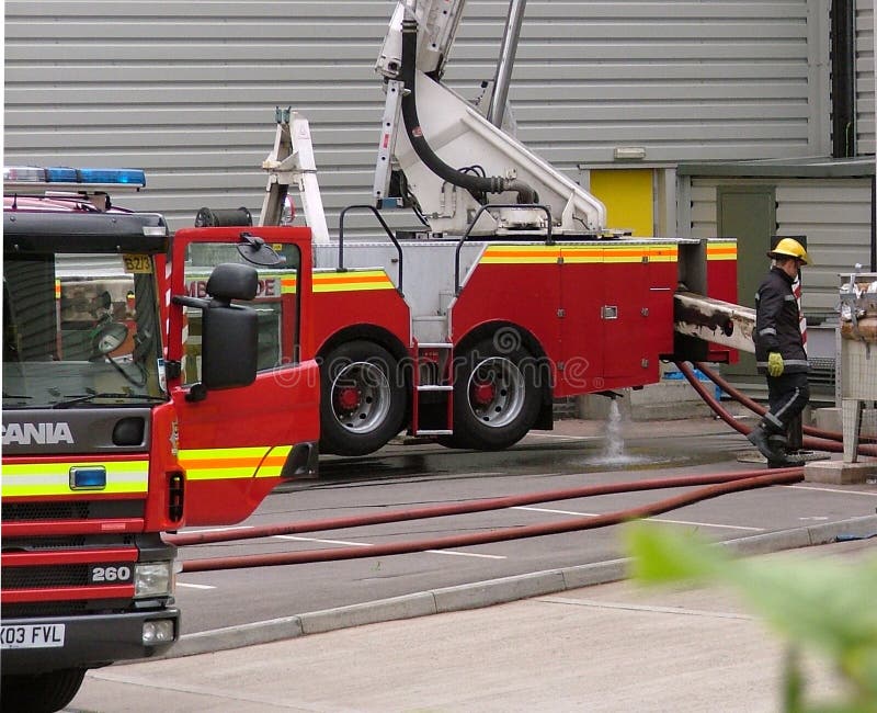 Fire engines editorial photography. Image of responder - 100295227