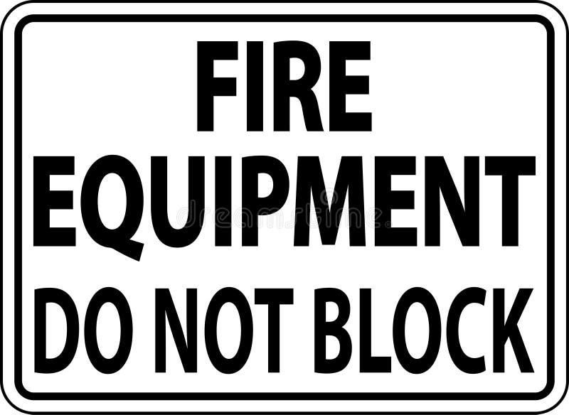 Fire Exit Do Not Block Stock Illustrations – 152 Fire Exit Do Not Block ...