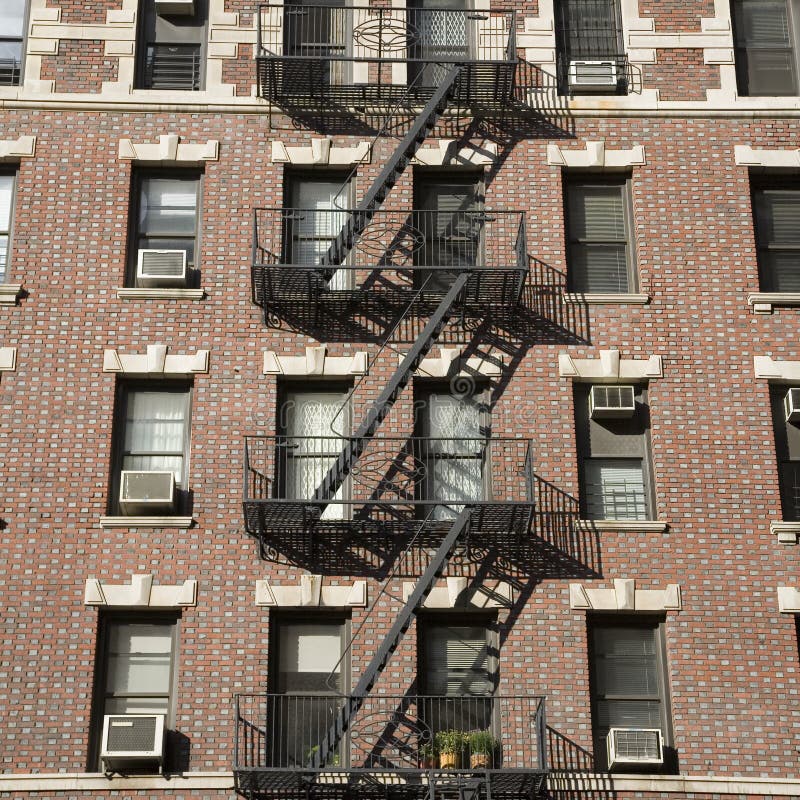 Fire escape stair stock photo. Image of escape, panic, steel - 655158