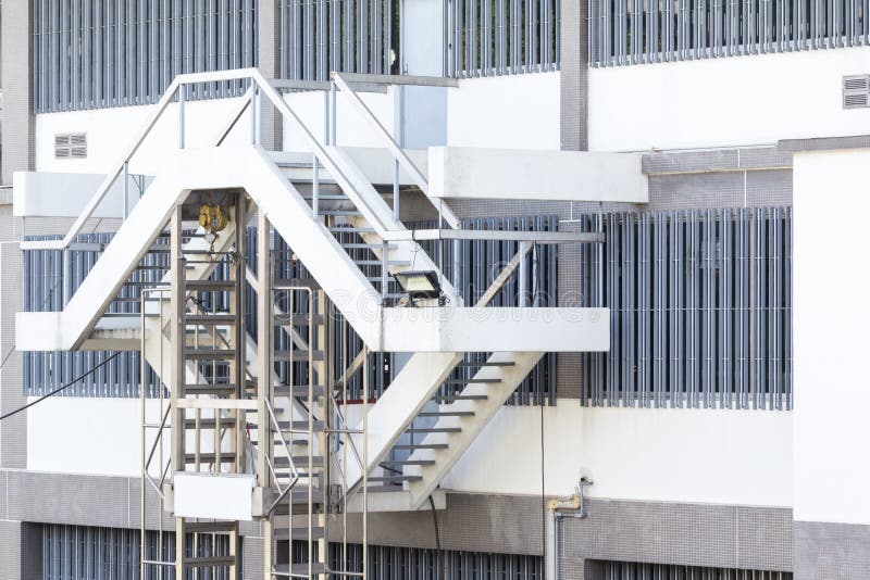 Fire escape stock photo. Image of engineering, escape - 29529688