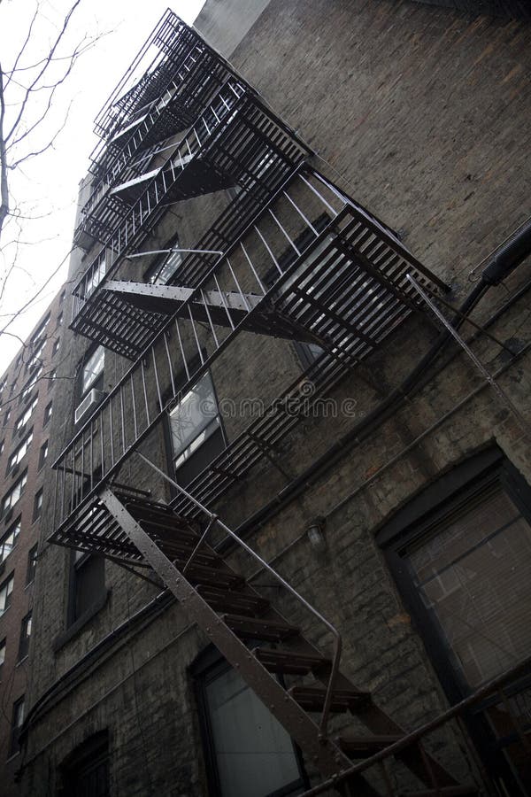 Fire Escape stock image. Image of fire, windows, city - 3918115