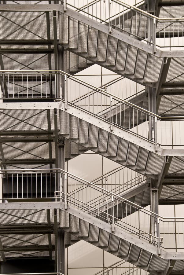Fire escape stock photo. Image of escape, fire, staircase - 37773606