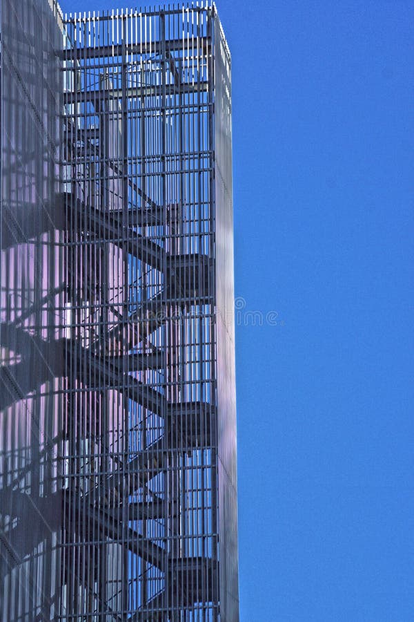 Fire escape image stock photo. Image of emergency, plate - 154386518