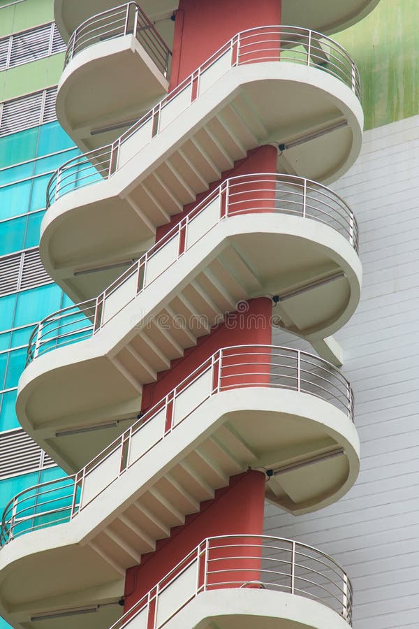 Fire escape stock photo. Image of wall, brick, details - 39293874