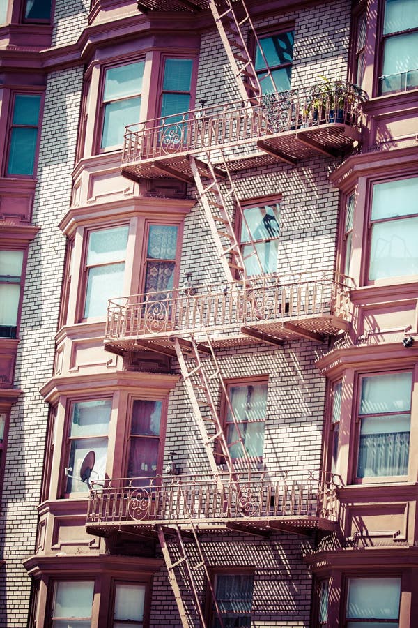 Fire Escape stock image. Image of buildings, historic - 2646161