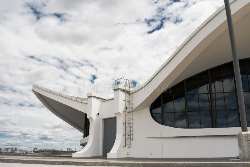 Fire Escape at the Side of White Architectural Building Against a ...
