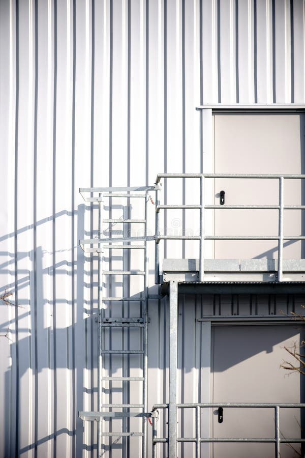 Fire Escape stock image. Image of edged, stairs, ladder - 88471375