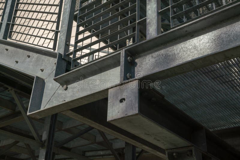 Fire Escape Staircase, Pedestrian Passage for Emergency Exit ...