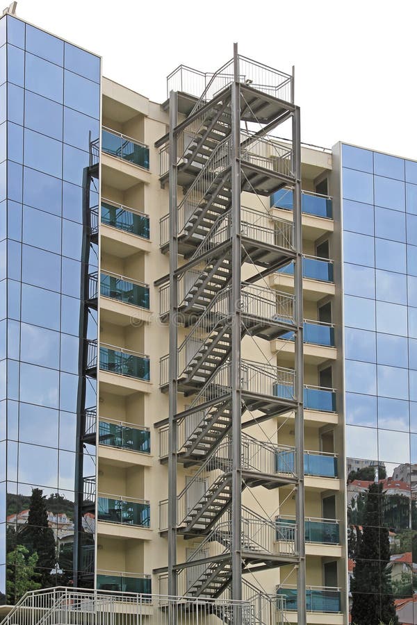 Fire Escape Building stock photo. Image of capital, escape - 237503150
