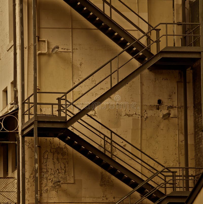 4,527 Architecture Fire Escape Stairs Stock Photos - Free & Royalty ...