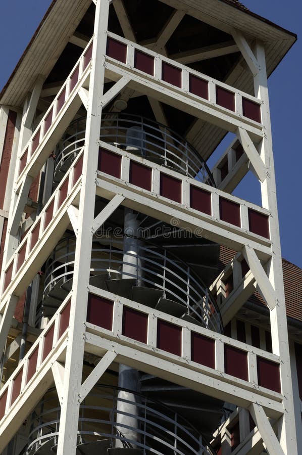 A fire escape editorial stock image. Image of staircase - 217080939