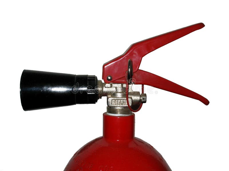 Fire estinguisher stock photo. Image of inferno, fire, protection - 78526