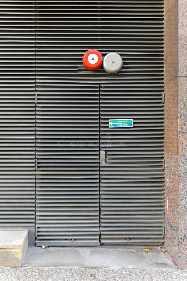 Fire exit stock image. Image of safety, building, exterior - 46033787