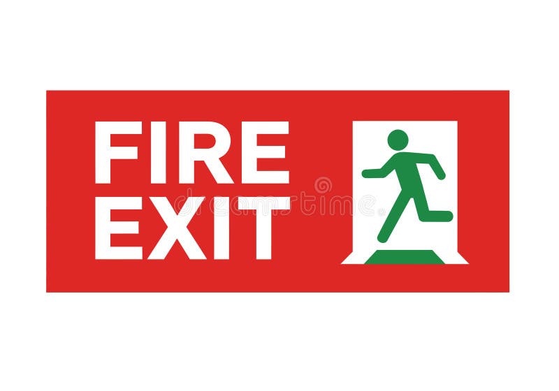 Exit Sign Clip Art