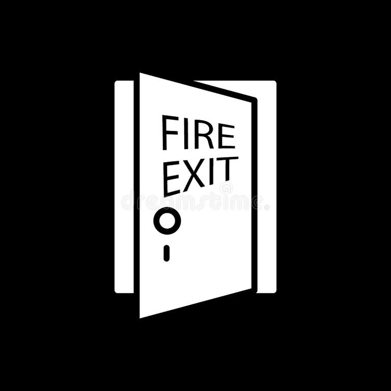 Exit App Black Solid Icon Stock Illustrations – 111 Exit App Black ...