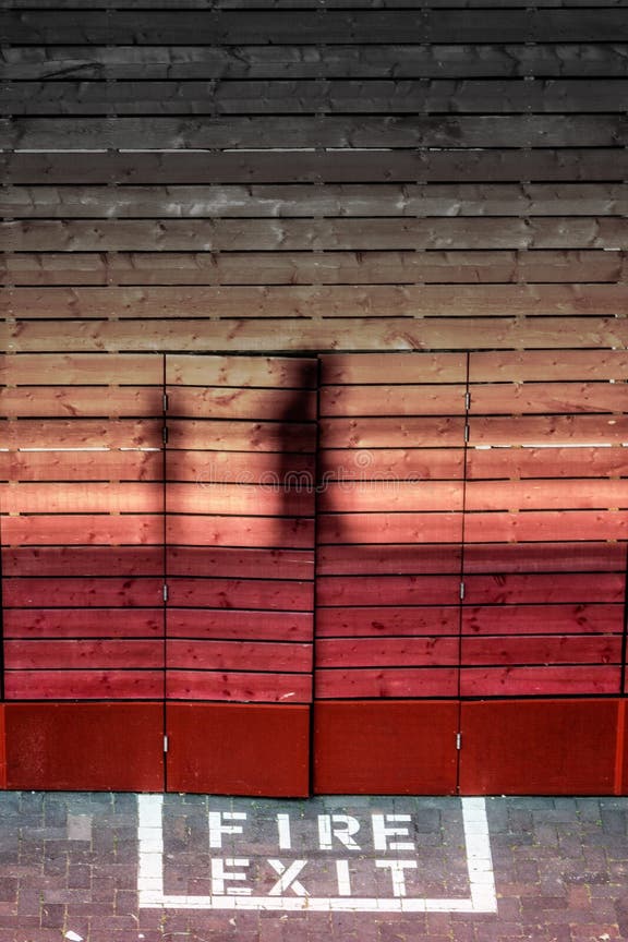 Fire Exit stock photo. Image of outdoor, escape, external - 54253416