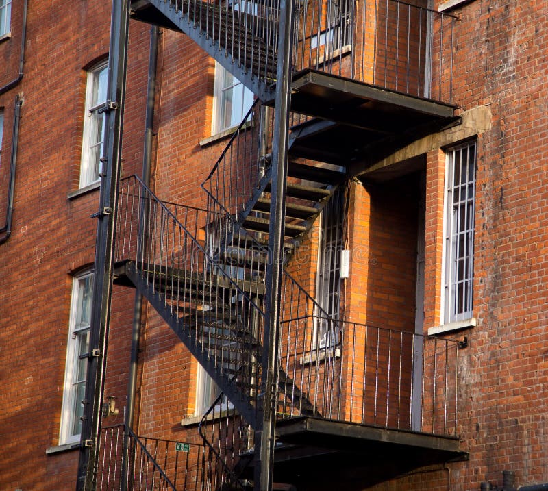 Fire exit stock image. Image of rescue, design, regulations - 48176155