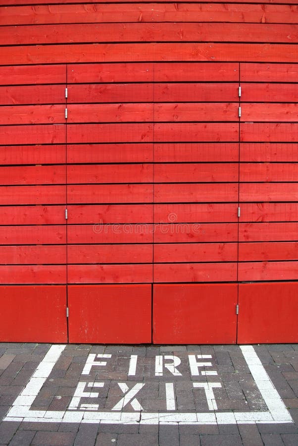 Fire exit stock photo. Image of entry, architecture, building - 78753242
