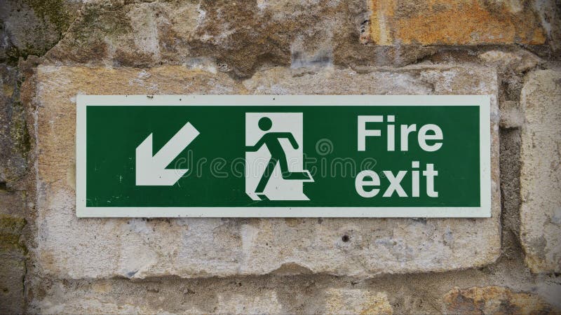 245 Old Fire Exit Sign Stock Photos - Free & Royalty-Free Stock Photos ...