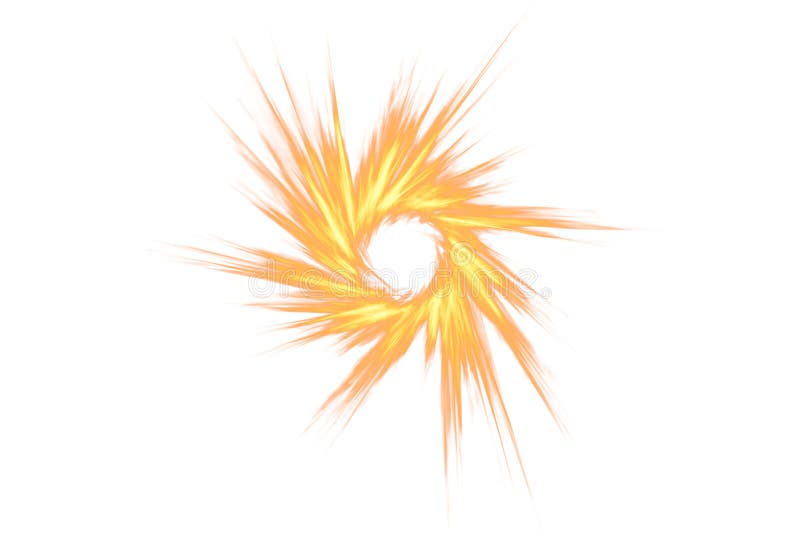 Fire Exploding Flame Artwork Powerful Heat Effect Inferno Swirl ...