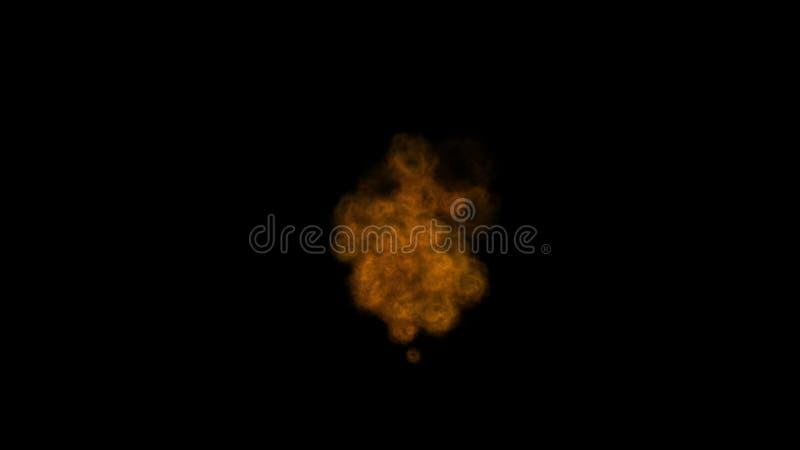 Fire Explosion Animation for Intro, Elements for Motion Design, on ...