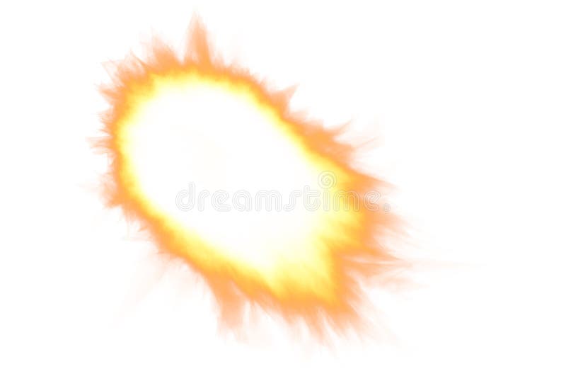 Fire Explosion Art Powerful Flame Energy Artwork Stock Illustration ...