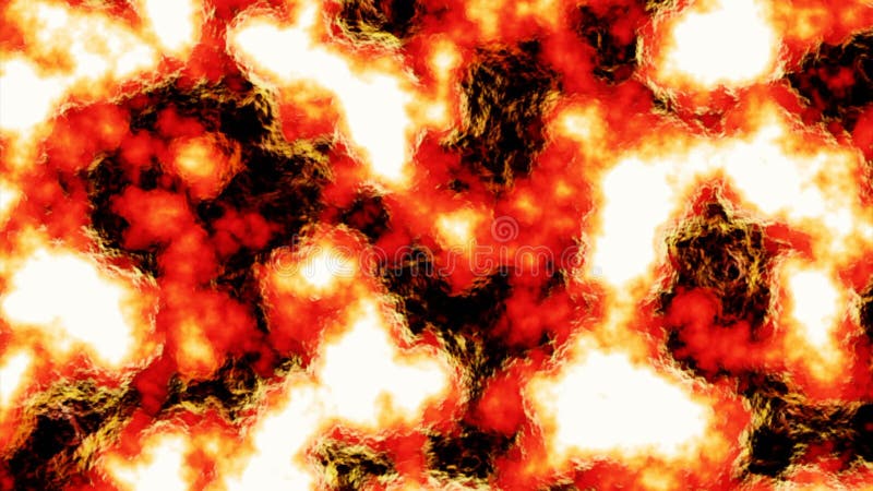 Fire Explosion on a Black Background. Design. Concept of Hell Fire ...